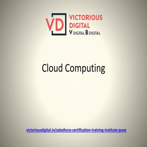 Salesforce Training Institute & Courses Pune | SFDC Training PCMC | PPT