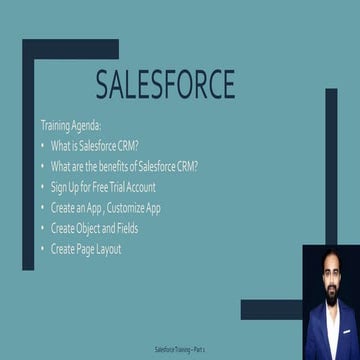 Salesforce Training Part 1 Ppt