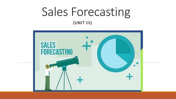 Sales forecasting and budgeting | PPTX | Sales | Business