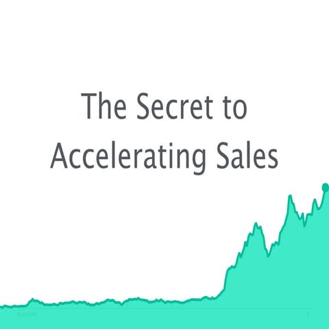 Sales Hacker Series San Francisco - The Secret to Accelerating Sales ...