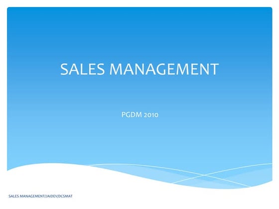 Creating a Successful Sales Plan - Slideshare Edition | PDF | Sales ...