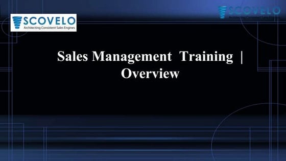 What is training of salesman | PDF