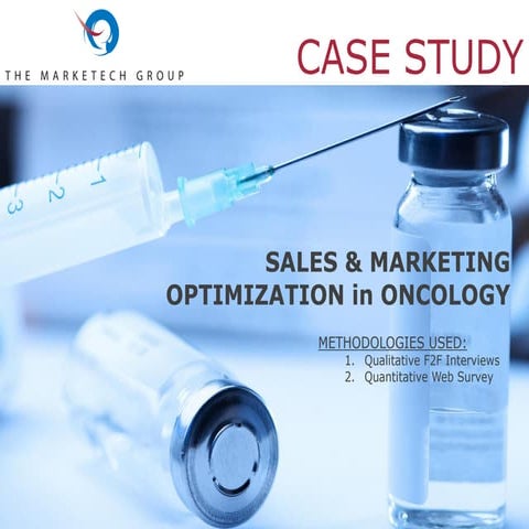 Sales & Marketing Optimization in Oncology | PDF