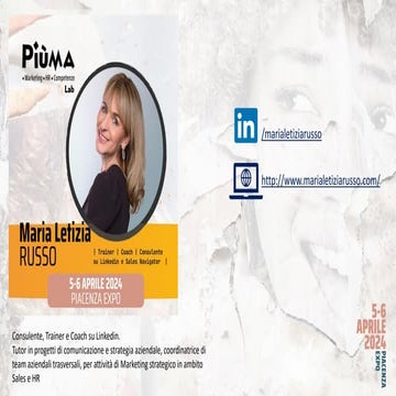 LINKEDIN SALES NAVIGATOR - Maria Letizia Russo - PIUMALAB 2024.pdf