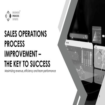 Sales Operations Process Improvement – The Key to Success in Driving ...