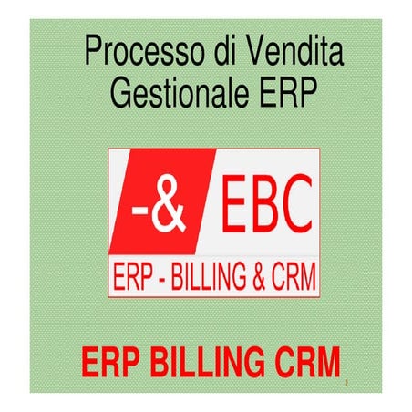 Gestionale Erp Billing Crm | PDF