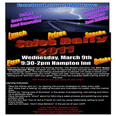 Sales Palooza 2011 Ottawa | PDF