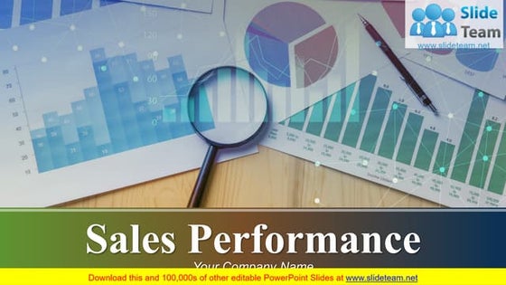 Monthly Sales Report Presentation Template | PDF