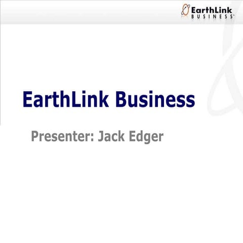 Earth Link Business Slide Show. | PPT