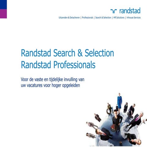Salespresentatie Randstad | PPT