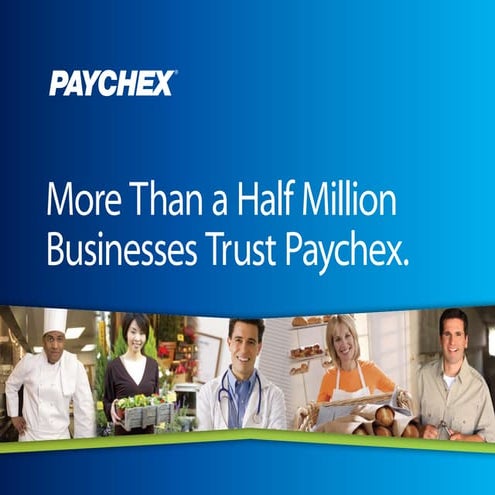 Paychex - About Paychex and Sample Reports | PDF