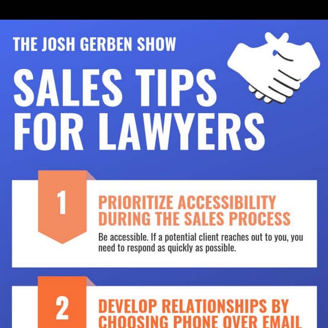 5 Sales Tips for Lawyers | PDF