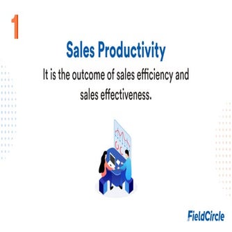 Sales productivity vs. efficiency vs. effectiveness | PPT