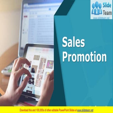 Sales Promotion PowerPoint Presentation Slides | PDF