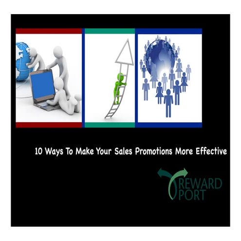 Tips For Effective Sales Promotions | PDF