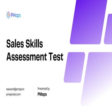 Sales Skills Assessment Test For hSales Skills Assessment Test Hiring ...