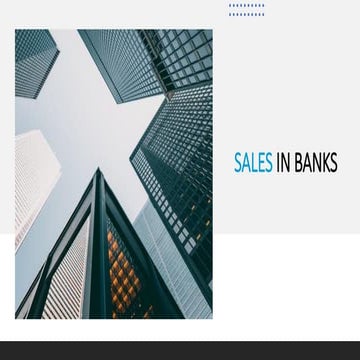 SALES IN BANKS | PDF