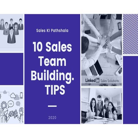 Webinar - Sales Team Building - by Sanjay Singh | PPT