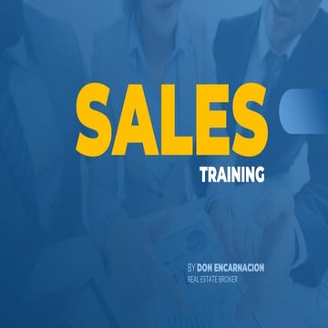Sales Training - Real Estate | PDF