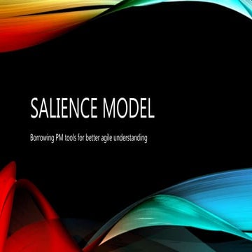 Salience model | PPTX