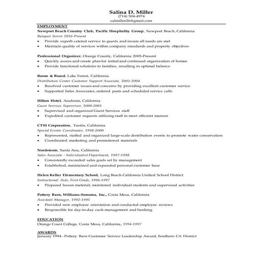 Resume and cover letter for wade walker 2010 | PDF