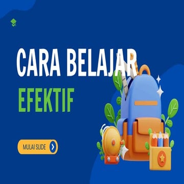 10 Cara belajar efektif yang bisa diterapkan oleh pelajar, mahasiswa, .pdf