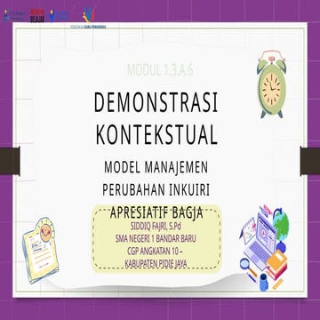 Salinan dari Modul 1.3.a.6 Demonstrasi Kontekstual Visi CGP .pptx | Free Download