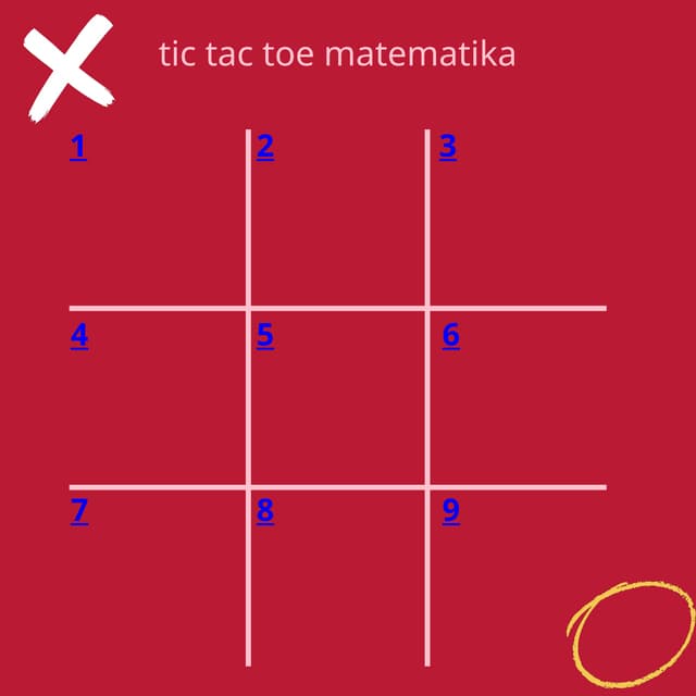 TIC TAC TOE Logaritma (Media Pembelajaran Interaktif) | PPTX