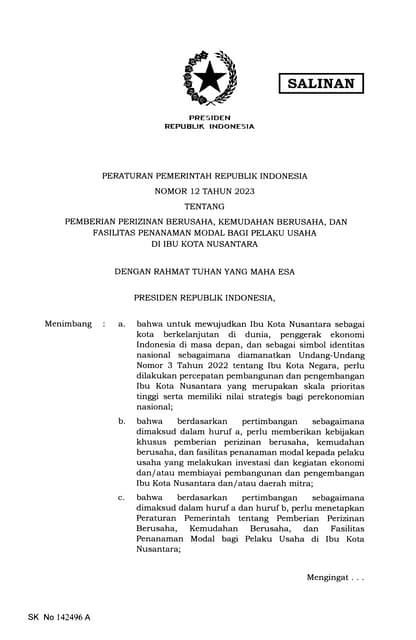 surat kuasa pengambilan gaji | DOC