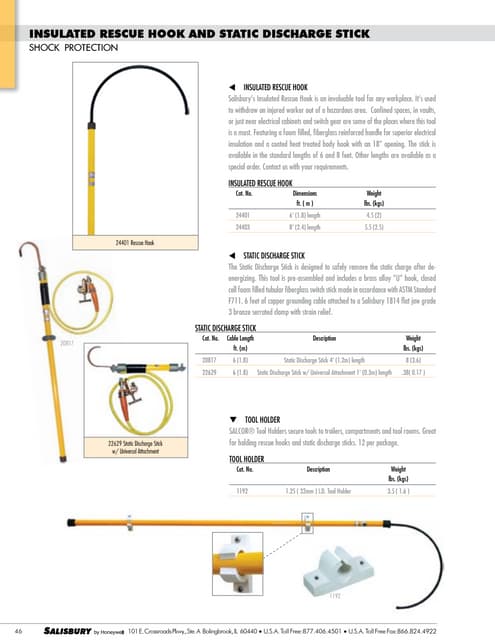 Salisbury 24400 insulated rescue hook | PDF | Fishing Sports | Sports