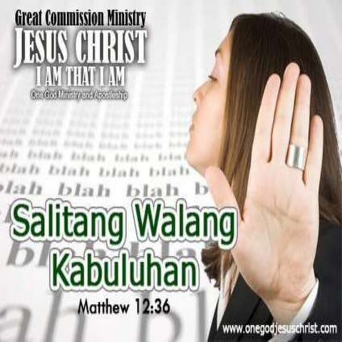 Salitang walang kabuluhan | PPTX