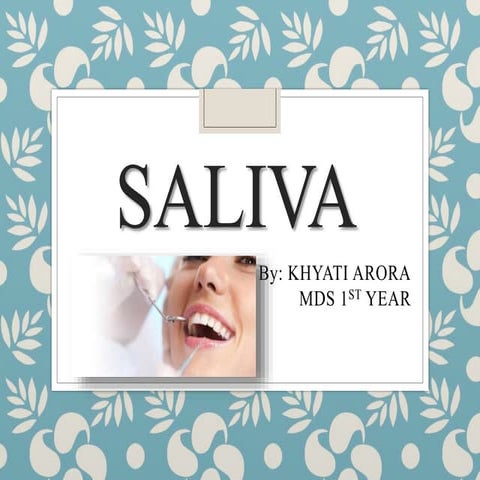 saliva final.pptx