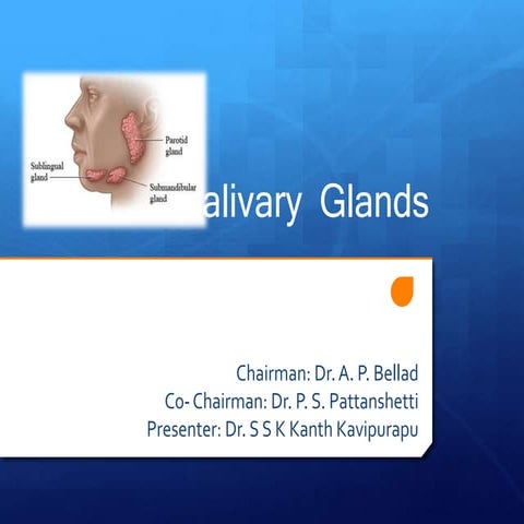 Salivary glands | PPTX