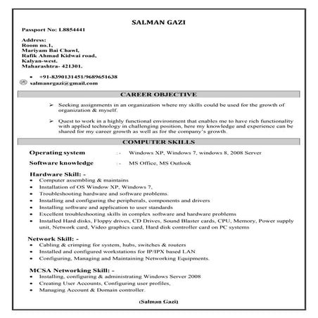 Umesh Resume
