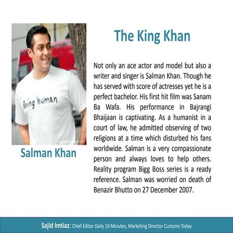 Salman Khan | PPTX