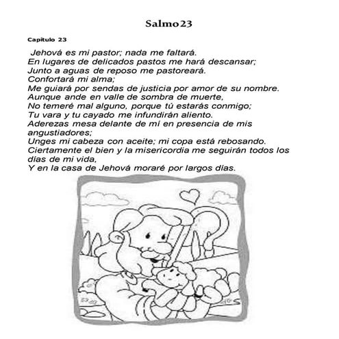 Salmo 23 | DOCX