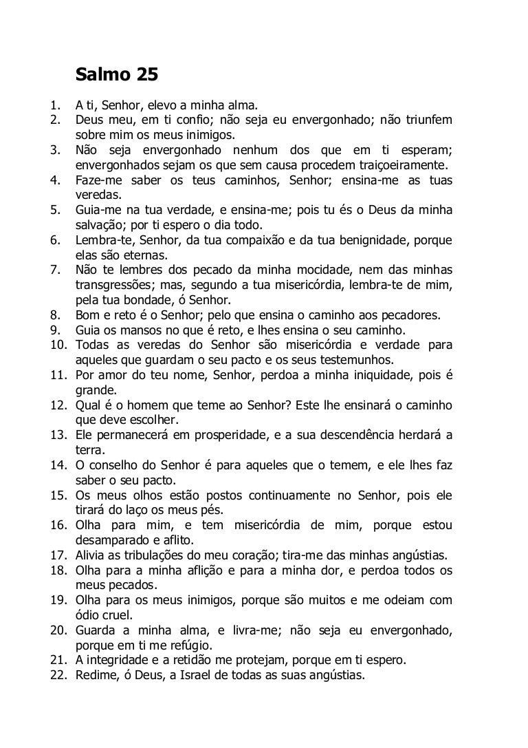 Salmo 25