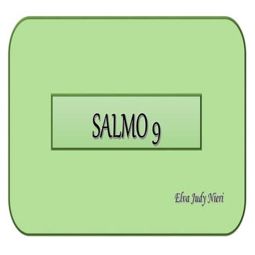 SALMO 9 | PPT