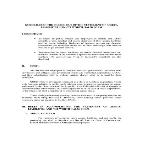 CSC SALN | PPT