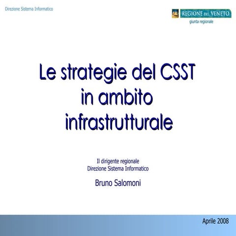 Presentazione di Salomoni al Venetoexpo | PPT