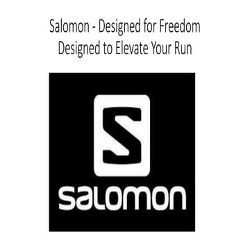 Salomon run presentation | PPTX