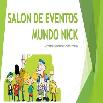 Salon de Eventos Mundo Nick | PDF