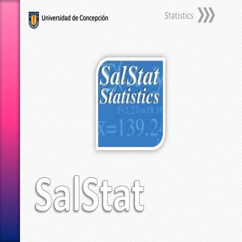Mystat (Systat software) uso básico | PPT