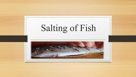 Methods of salting | PPT
