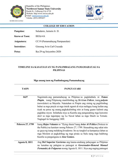 Pampaaralang pamamahayag | PPTX