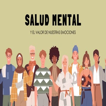 SALUD MENTAL EN LA ADOLESCENCIA Y JUVENTUD | PDF