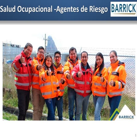 Salud Ocupacional - AGENTES DE RIESGO (1).pptx