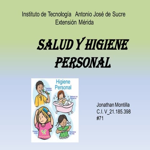 Salud y higiene | PDF