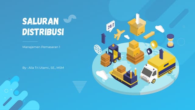 STRATEGI DISTRIBUSI | PPT