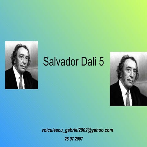 Salvador Dali 5 | PPT